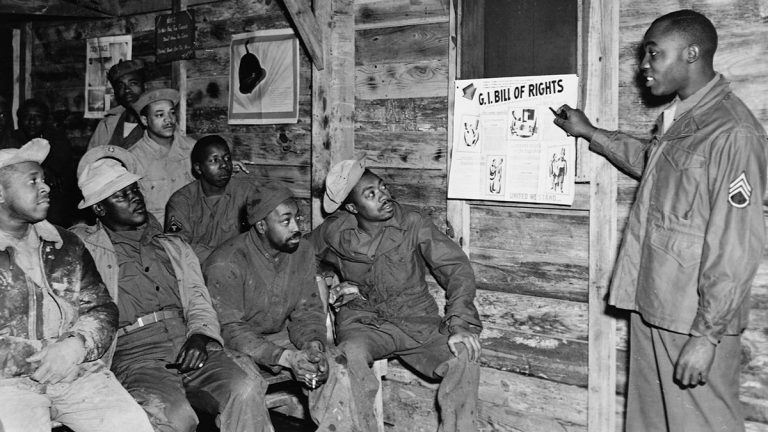 How the GI Bill's Promise Was Denied to a Million Black WWII Veterans ...