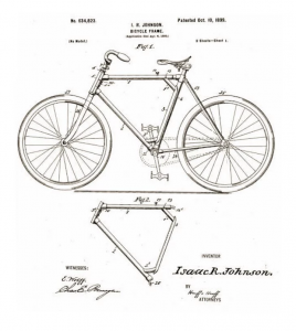 Isaac R. Johnson Created & Patented the Bicycle Frame / SamePassage