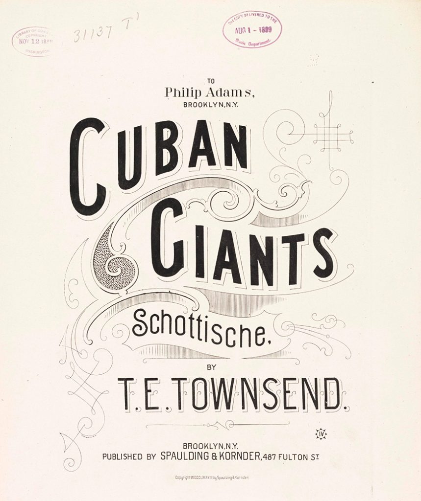 The Cuban Giants / SamePassage